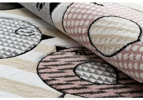 Dywany Luszczow Kusový koberec PETIT PTÁCI, krémový Rozměr koberce: 180 x 270 cm