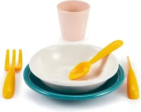 ECOIFFIER Sada nádobí na piknik VertAzur / 32 dílů / Plast / od 18 měs