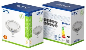 LED žárovka GU10, 12,5 W – GTV
