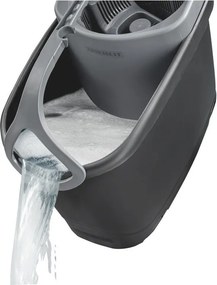 Rotační mop s kbelíkem Clean Twist M Ergo Black – LEIFHEIT