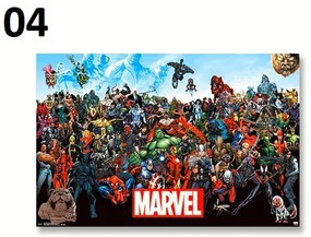Obraz s motivem Marvel Superhrdinové, více motivů Motiv: 04, Rozměry (cm): 30x45 cm