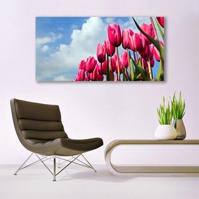 akrylový obraz Tulipán 120x60 cm