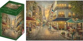 SCHMIDT Puzzle Pařížská kavárna / 1000 dílků / dřevěné / od 12 let
