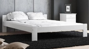 Dřevěná postel Celinka 140x200 + rošt ZDARMA (Barva dřeva: Ořech)