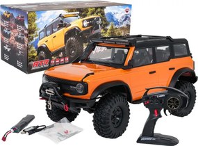 Terénní auto R/C WILDERNESS 1:10 k ovládání oranžové