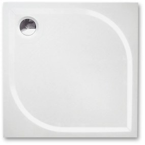 Roth Čtvercová sprchová vanička z litého mramoru ALOHA-M Varianta: rozměry: 80x80 cm - (ALOHA-M  800 - 8000155)