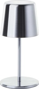 Brilliant G40939/68  Stolní AKU lampa XAANA broušený nikl USB-C , CCT