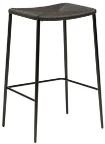 OnaDnes -20% ​​​​​Dan-Form Černá ratanová barová židle DAN-FORM Stiletto 68 cm