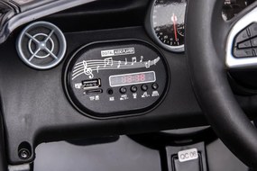 LEAN CARS Elektrické autíčko Mercedes SLC 300 LED MP3 červené