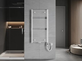 Mexen Ares, elektrické topné těleso 1200x600 mm + topná tyč 600 W, bílá, W102-1200-600-2600-20