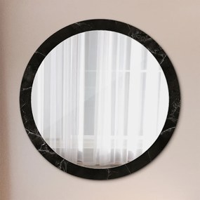 Kulaté dekorativní zrcadlo Mramorový kámen fi 100 cm