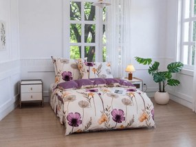 Flanelové povlečení z mikrovlákna CURVARA krémové Rozměr povlečení: 70 x 90 cm | 140 x 200 cm