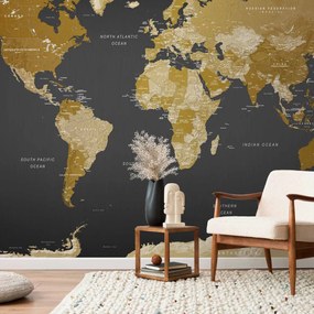 Fototapeta Mapa světa: Moderní geografie