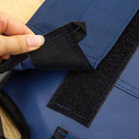 PawHut Vyvýšené Lůžko pro Psy, Zahradní Postel pro Velké Psy, Chladící Lůžko pro Domácí Zvířata s Pratelným Kovovým Rámem pro K Camping, 92 x 76 x 18…