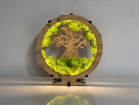 Li-Go "Mech a strom" lampa 20x22 cm provedení povrchu: ořech