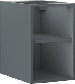 Mexen Box-A, otevřená skříňka s policí 30 cm, grafitová matná, 91AX2-0300-470-0-66