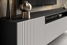 ADRK Furniture RTV skříňka NOEMI Závěsná RTV-NOE-BW