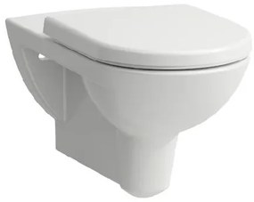 Laufen Pro Liberty - Závěsné bezbariérové WC, Rimless, s LCC, bílá H8219544000001
