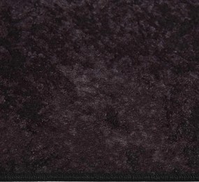 Koberec pratelný 190 x 300 cm antracitový 337956