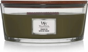 WoodWick vonná svíčka s dřevěným knotem Elipsa Fraser Fir 453,6g