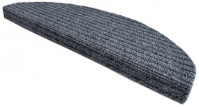 Vopi Nášlapy na schody Rio šedé půlkruh, samolepící - 28x65 půlkruh (rozměr včetně ohybu)