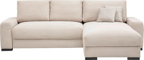 XXXLutz ROHOVÁ ROZKLÁDACÍ POHOVKA, textil, krémová Niels Andersson - Rozkládací sedačky - 000694009006