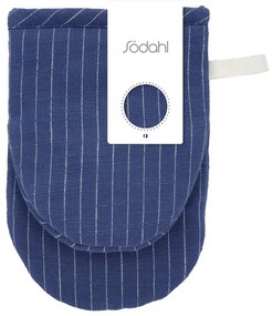 Södahl Mini kuchyňská chňapka 14x21 Line Royal Blue