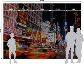 Fototapeta na zed' Noční Times Square | 360 x 254 cm | DFTS1308