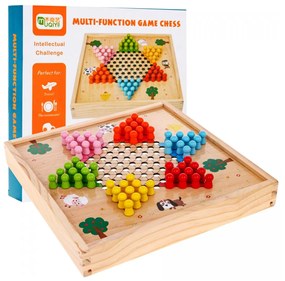 RKToys Dřevěná sada her 6v1