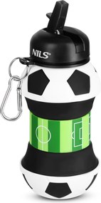 NC4104 FOTBAL SILIKONOVÁ SKLÁDACÍ LÁHEV 550ML NILS CAMP
