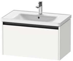 Duravit Ketho.2 - Umyvadlová skříňka 44x78x46 cm, 1 zásuvka, matná bílá K25083018180000