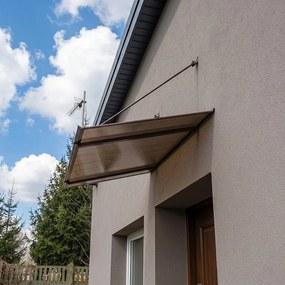 LANIT PLAST, s.r.o. stříška nad dveře LANITPLAST SP1 120/70 hnědá LG2466
