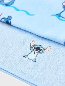 Sinsay - Bavlněné ručníky 2 ks Stitch - světle modrá