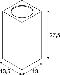 LA 229574 Venkovní svítidlo BIG THEO dvousměrná venkovní ES111 230V GU10 2 - BIG WHITE (SLV)
