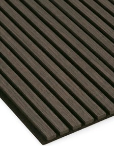 Dřevěný akustický panel, 2400 x 600 mm, B2BP011, eukalyptus