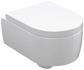 Kerasan FLO závěsná WC mísa, 36x50cm, bílá