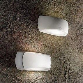 ILUX 123745 Venkovní nástěnné svítidlo Ideal Lux Francy-1 AP1 bianco 123745 bílé - IDEALLUX