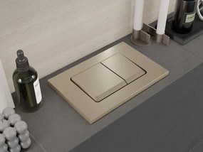 Mexen FENIX 10 - splachovací tlačítko pro Mexen modul FENIX XS, šampaňská zlatá, 601004