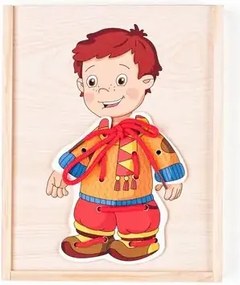 Woody Šněrovací šatní skříň ´´Kluk´´ / od 3 let