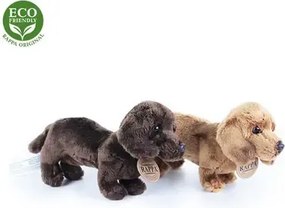 Rappa Plyšový pes jezevčík stojící 19 cm / ECO-FRIENDLY / od 0 let