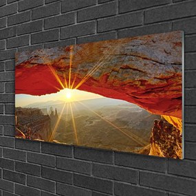 Obraz na skle Velký Kaňon Krajina 125x50 cm