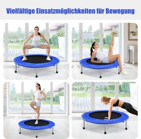 Costway Trampolína 97 cm Mini skládací trampolína Skládací fitness trampolína