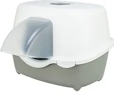 Trixie GmbH a Co.KG WC kočka DAVIO TOP krytý vstup 56x39x39cm šedá/bílá TR