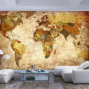 Fototapeta - Stará mapa světa II 350x245 + zdarma lepidlo