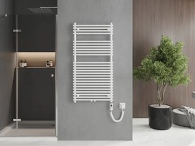 Mexen Sol, elektrické topné těleso 1200x600 mm + topná tyč 900 W, bílá, W125-1200-600-2900-20