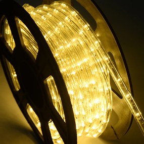 Costway Vánoční osvětlení 10 m LED provazová světla pro venkovní i vnitřní
