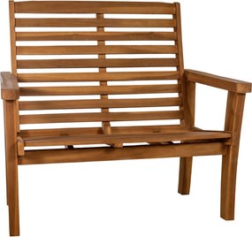 Polohovací teaková lavice Nicosia 120 cm