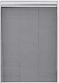 Plisovaná okenní síť proti hmyzu 160 x 80 cm se zastíněním 141131
