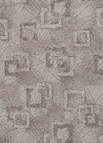 Koberce Breno Metrážový koberec BOSSANOVA 42, šíře role 400 cm, Hnědá