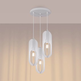 Sollux Lighting Závěsné svítidlo NICUS 1 bílé